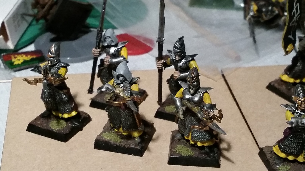 Fred's Yellow Elves - Showcase - The Kings of War forum