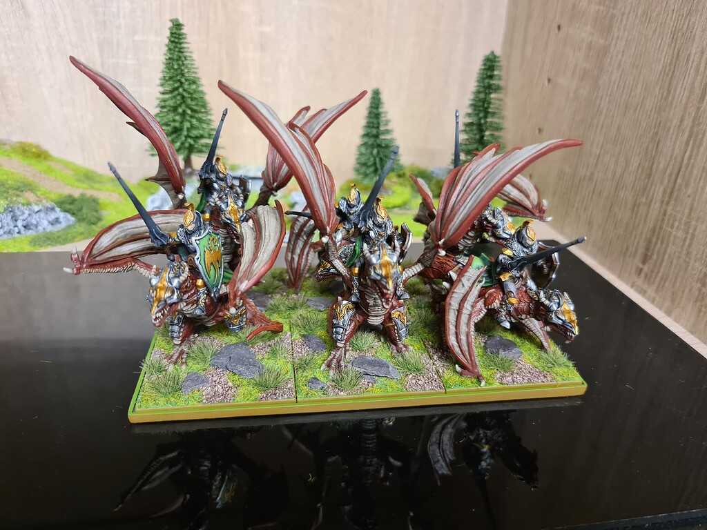 Mantic Drakon Riders Horde, full model count! - Showcase - The Kings of ...