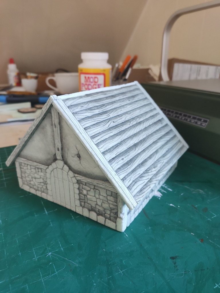 Update of my cottage scratch build - Showcase - The Kings of War forum