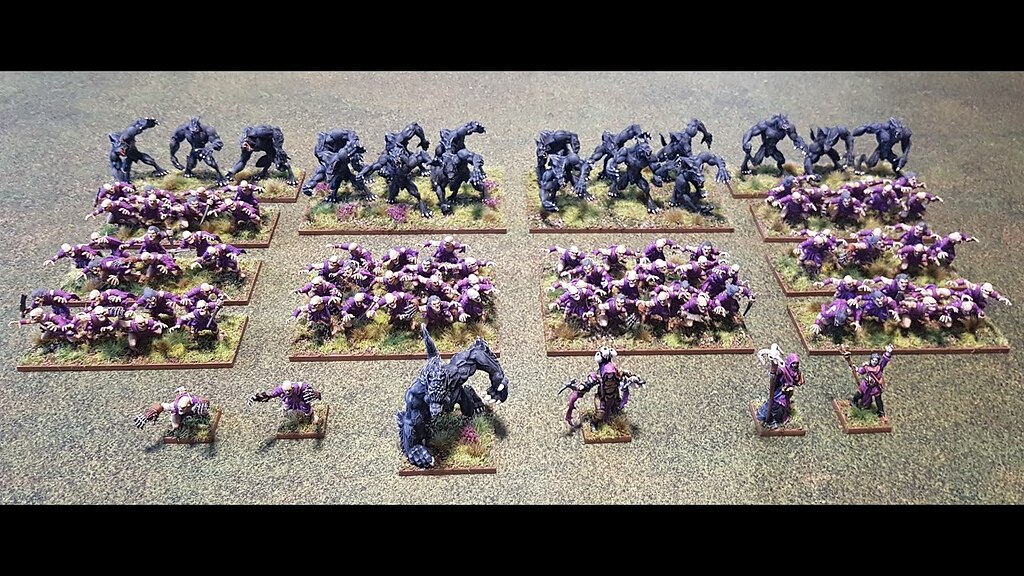 Ghouls and Werewolves army painted - Showcase - The Kings of War forum
