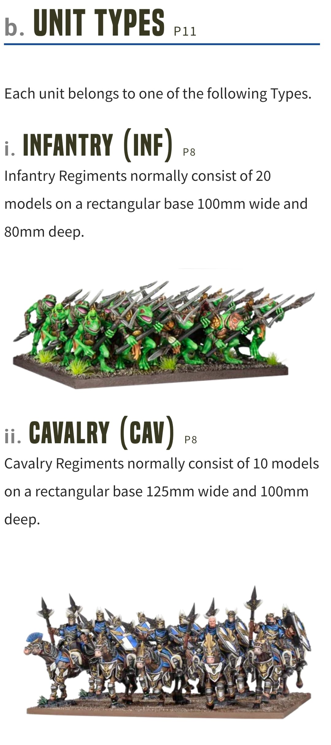 Heavy Infantry - Rules Discussion - The Kings of War forum